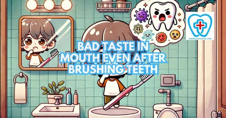 Bad Taste in Mouth Even After Brushing Teeth: What's Going On?