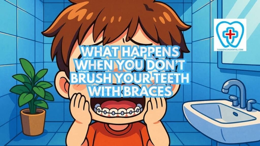What Happens When You Don’t Brush Your Teeth With Braces?
