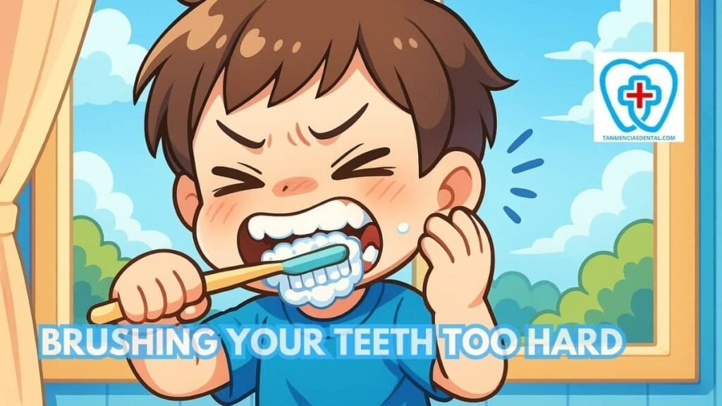 Brushing Your Teeth Too Hard? Here’s Why It’s Harmful